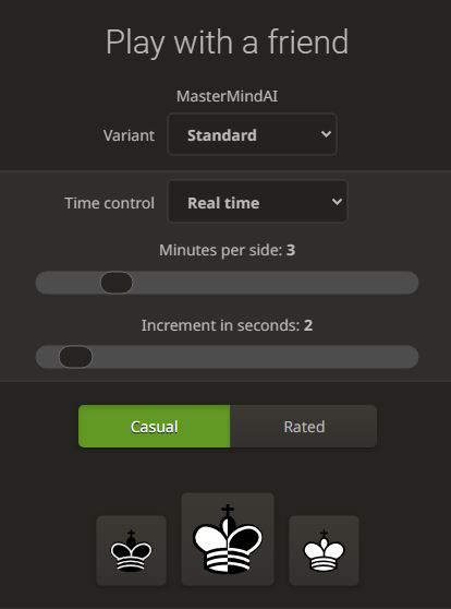 Mastermindai Your Simple Chess Engine